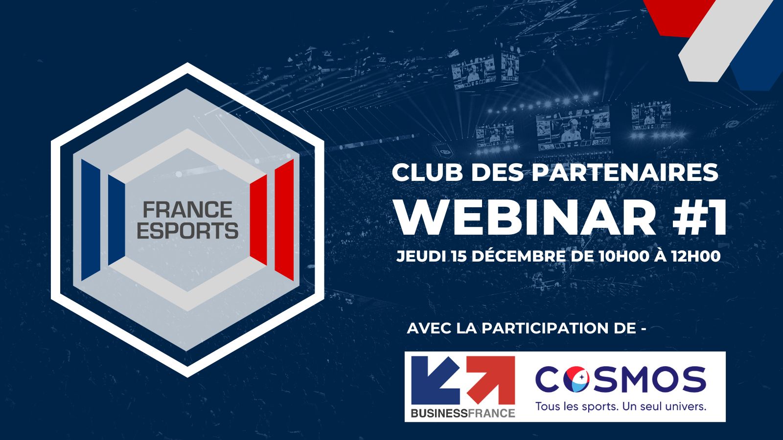 Webinar Club des Partenaires France Esports #1 - France Esports